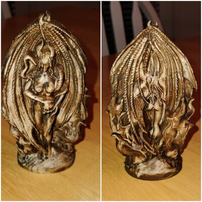 Lilith Statue, Mini Altar, Lilith, Travel Altar Goddess Statue Mini ...