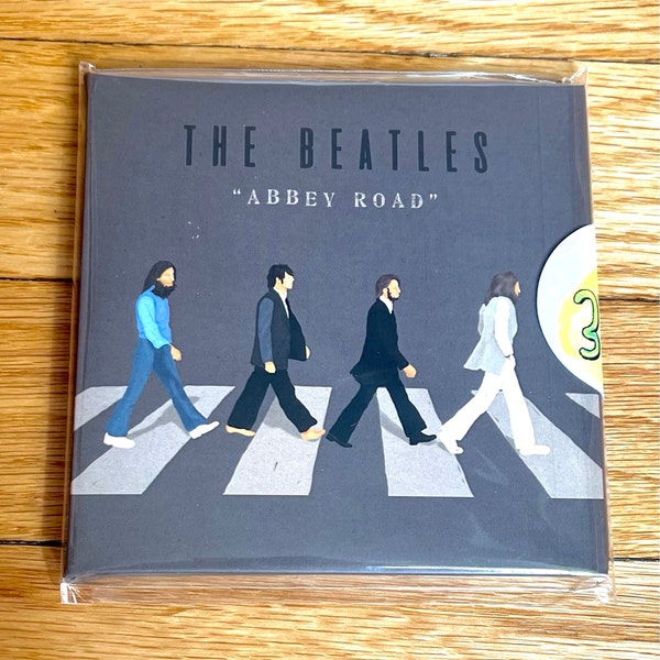 Beatles Vinyl Record Coasters, Abbey Road Coasters, Set of 2 Coasters ...