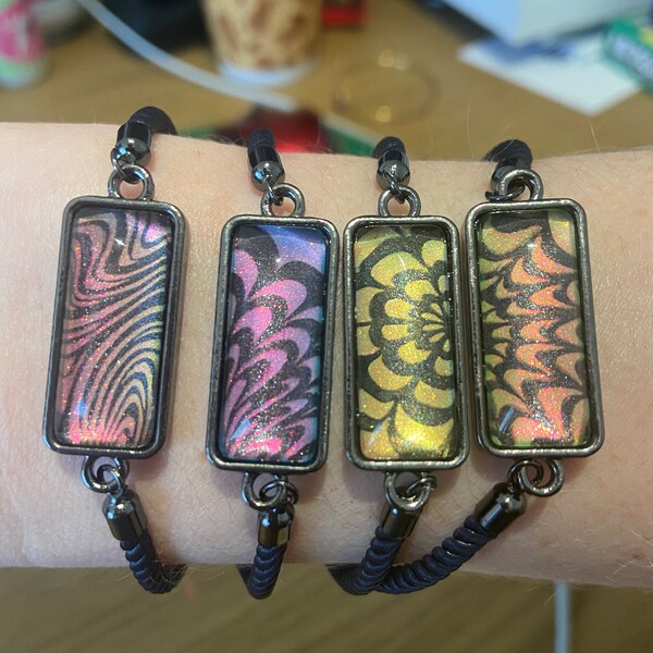 10pcs Half Finished Cord Bracelet,adjustable Slider Stopper Bead ...