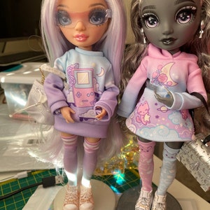 Rainbow High Doll Clothes, Cute Sweater and Skirt Outfit Set Sunflower ...