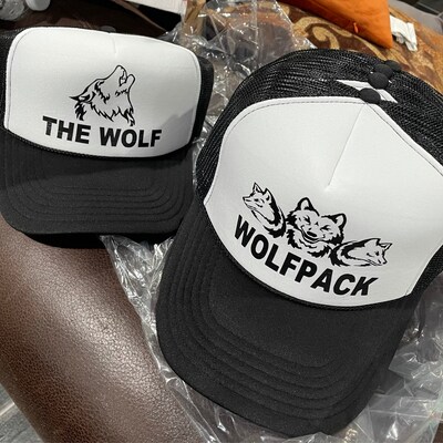 Bachelor Party Hats Groomsman Hat Wolfpack Hat Bachelor Party Gifts Bachelor TRUCKER Hats Team ...