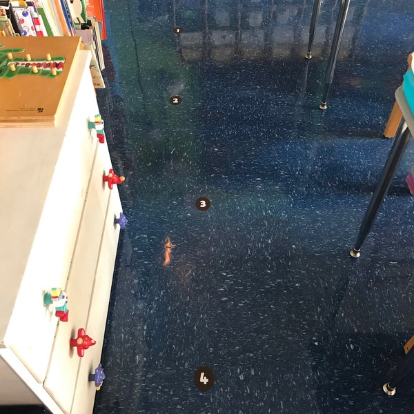 Number Vinyl Floor Decals for the Classroom - Etsy