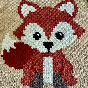 INSTANT DOWNLOAD Wolf Crochet Graph Crochet Pattern Woodland Baby ...