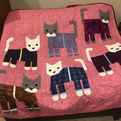 Cabin Chills Quilt Patterncabin Chillshalloween Quilt Patternhalloween ...