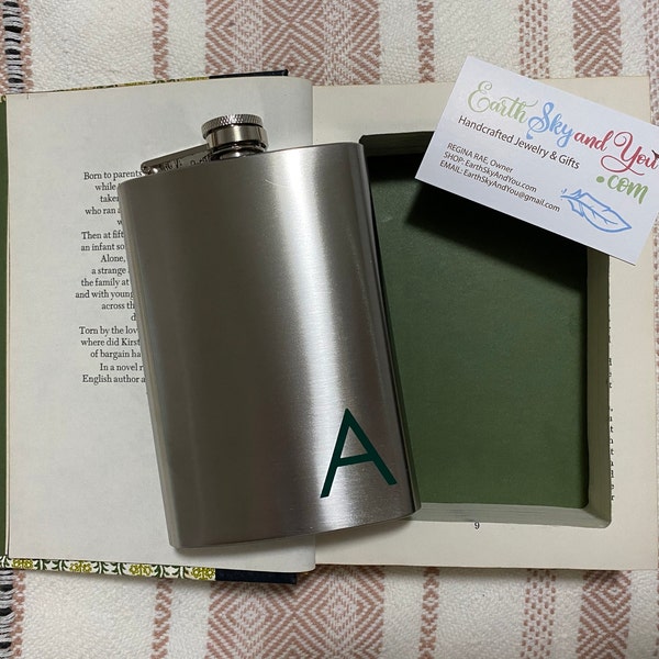Book Safe Flask Stash Candy Photo Jewelry Hiding Place 1st Anniversary ...
