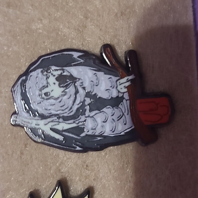 African Grey Enamel Pin Einstein Parrot Hard Enamel Lapel Pin Bird Pin ...