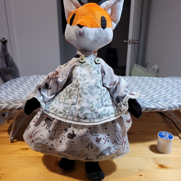 Fox Sewing Pattern and Photo Instructions 16" (41cm) - Etsy
