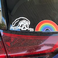 Skeleton Bum Car Stickers Car Decals Vinyl Decals Laptop Stickers ...