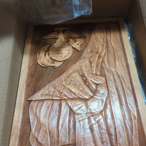 Digital Engraving File -US Army Emblem 3D Illusion File for Wood Laser ...