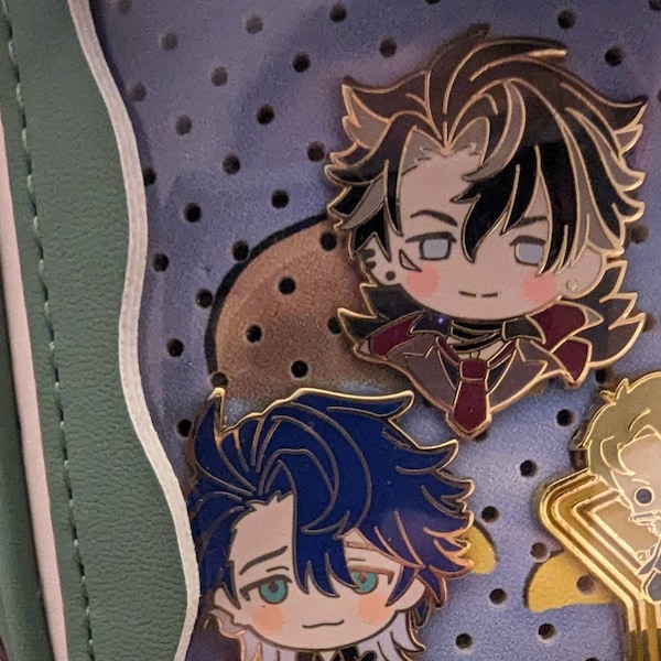 HSR Sampo and Sparkle the Masked Fools Honkai Star Rail Hard Enamel Pin ...