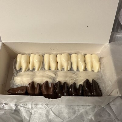 Chocolate Teeth, Tooth Chocolates, Dentistry, Dental Hygienist, Dentist ...