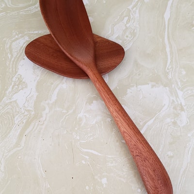 The Classic Stirrer Left or Right Hand Stirring Utensil Wood Spatula ...