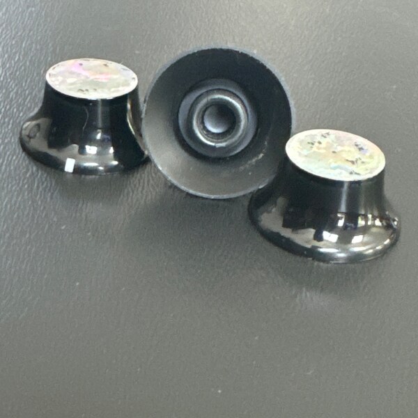 1 Custom Color Gibson Speed Style Knob Black With White Numbers Push-on ...