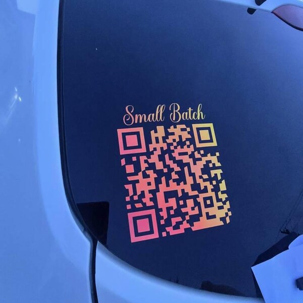 Business Qr Code Decal, Design Your Own Decal, Design Your Own Window ...