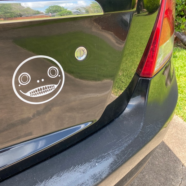Nier Automata Emil Head Face Vinyl Sticker Inspired by Square Enix and ...