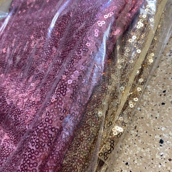 Gold Sequin Fabric Glitz Full Sequins Fabric Sequins On Mesh Fabric