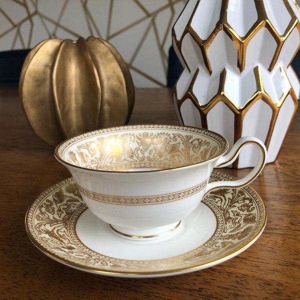 Vintage Espresso Cup and Saucer Set | Antique Porcelain Demitasse Mini ...