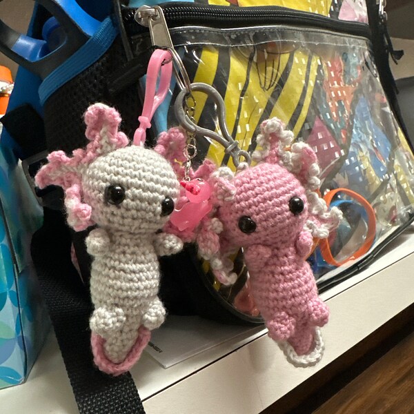 Among Us Keychain-crochet Among Us-crochet Keychain Toy-stuffed ...