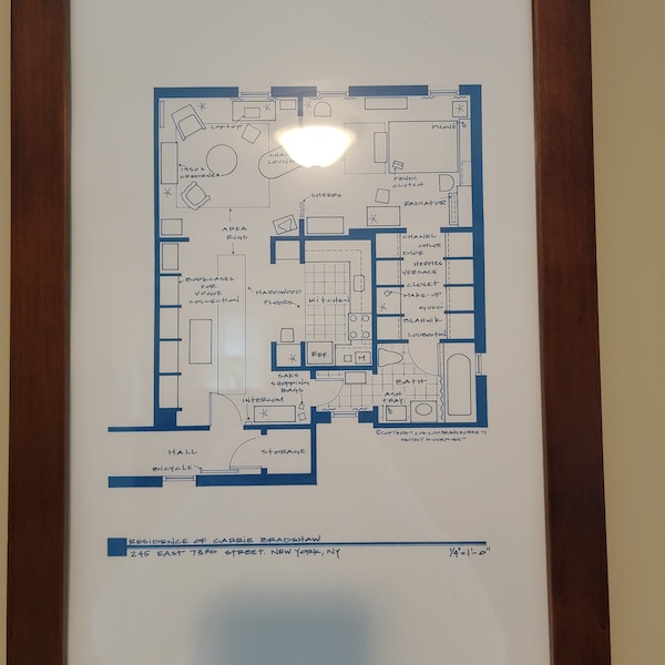 The Simpsons House Floor Plan Poster - Marge & Homer Simpson 1st Floor ...
