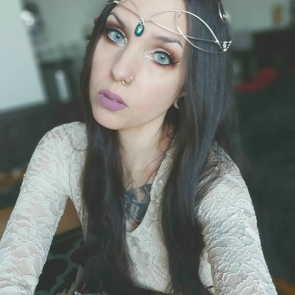 Elven Crown , Circlet , Mermaid Crown , Mermaid Headpiece , Fantasy ...