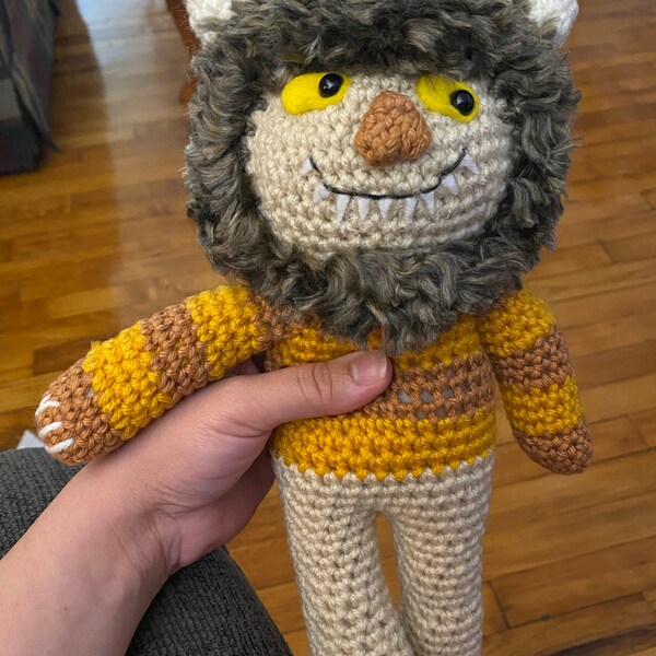 Inspired by Where the Wild Things Are Plushie Stuffed Animal Doll Toy ...