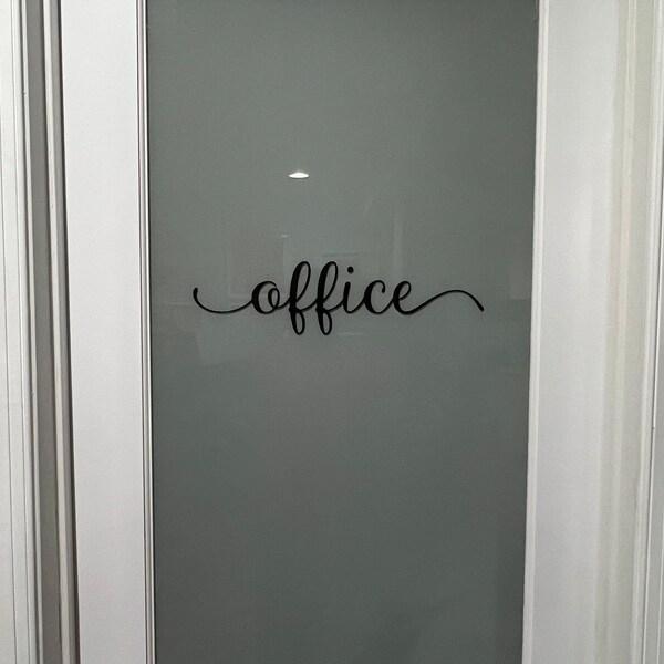Office Door Decal, Entryway Office Sticker, Storefront Business Signage ...