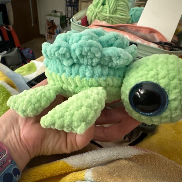 No Sew Rose Turtle Pattern- Crochet Daisy Turtle- Crochet Turtle ...