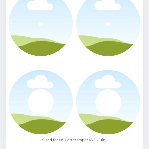 Vinyl Record Template, Label Template, Record Labelsticker Template ...