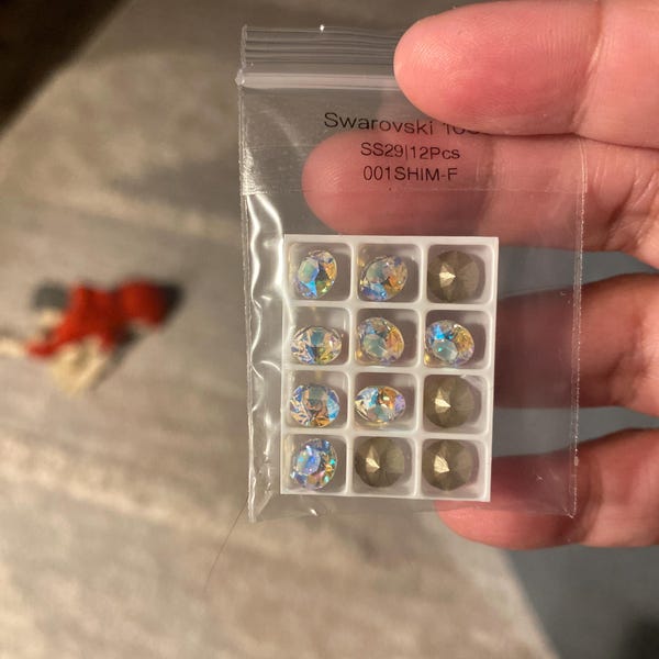Swarovski 4470 C 8/10/12/18mm Cushion Cut Square Crystal Multicolors ...