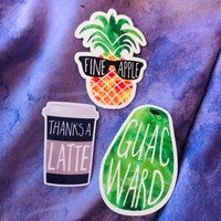 Nailed It Sticker, Hammer Sticker, Jokes Stickers, Woodworkers Gift ...