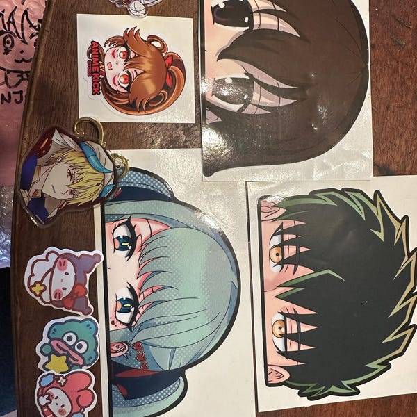 Miku Rabbit Hole Sticker |rabbit Hole Miku Peeker Sticker | Hatsune ...