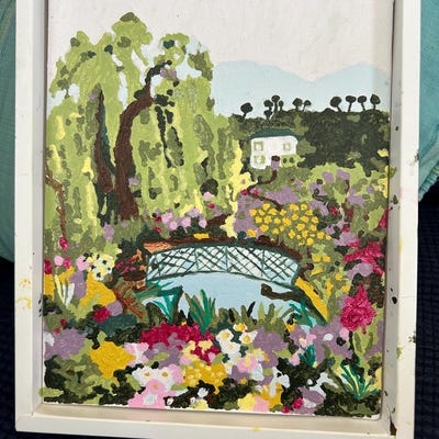 Park Avenue Spring by Joy Laforme Paint by Numbers Deluxe - Etsy