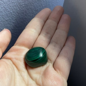 Malachite Tumbled Stone Multiple Sizes Available Tumbled Malachite ...