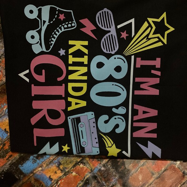 80's SVG, I'm an 80s Kinda Girl SVG, 1990s, Cassette Tape SVG, 80s Girl ...