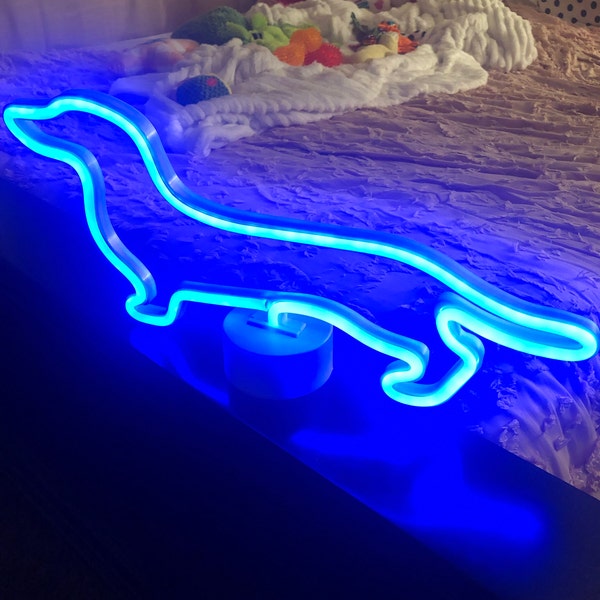 Custom White Neon Light Letters & Numbers (LED) | Personalized Neon ...