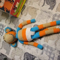 Mr Monkeyjocks Inspired Crochet Pattern ***PATTERN ONLY Not the Stuffed ...