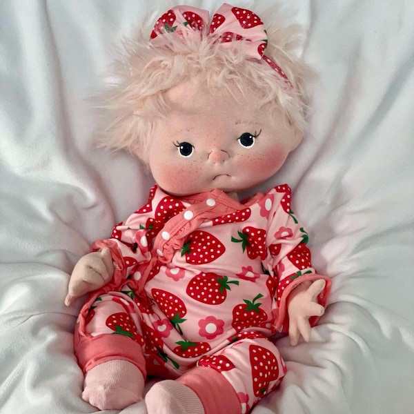 PDF Pattern- How to Make a Mini Bebe Baby Doll by Bebe Babies and ...