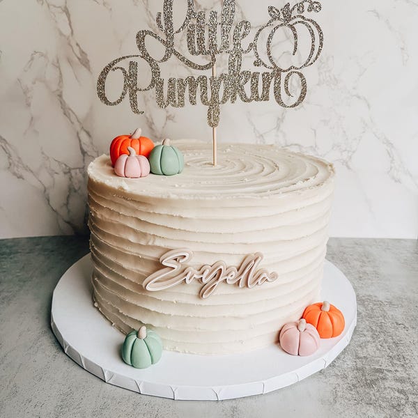 Custom Double Acrylic Cake Charm | Name Cake Charm | Personalized ...