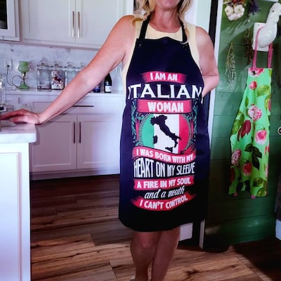 Italian Woman Apron - Etsy