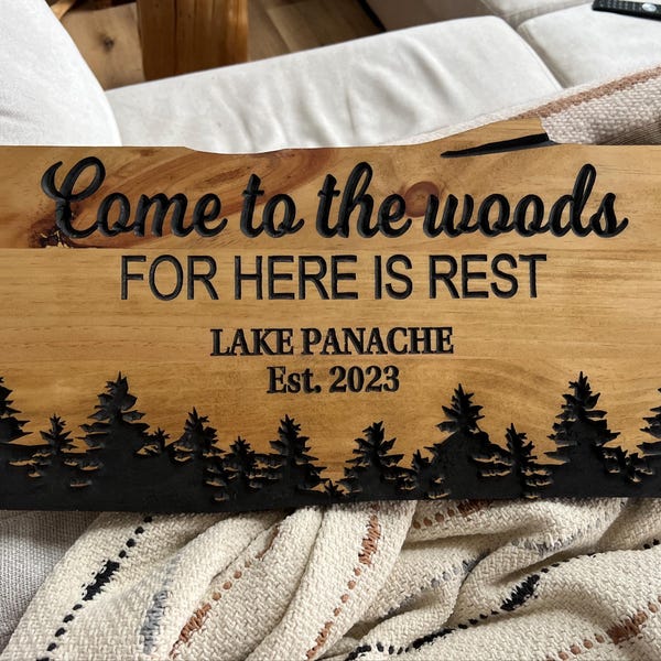 Cottage Sign | Custom Cottage Sign | Wood Cottage Sign | Anniversary ...