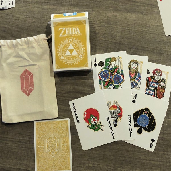 Legend of Zelda Inspired Playing Cards - Etsy