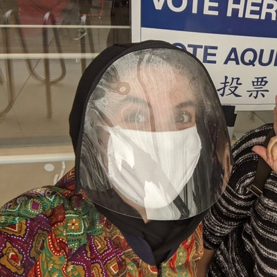 Face Shield Reusable, Halloween Costume Women, Hooded Face Shield, Face ...