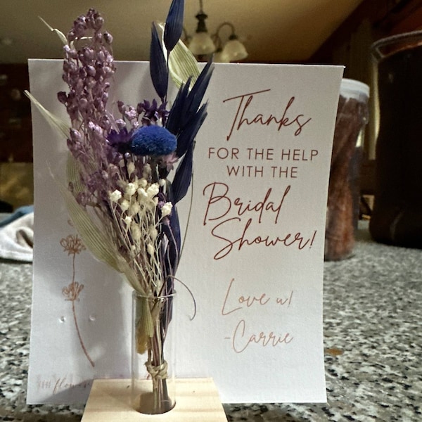 Good Luck in Your New Adventure, Gift for Coworker, for Friend, Dried ...