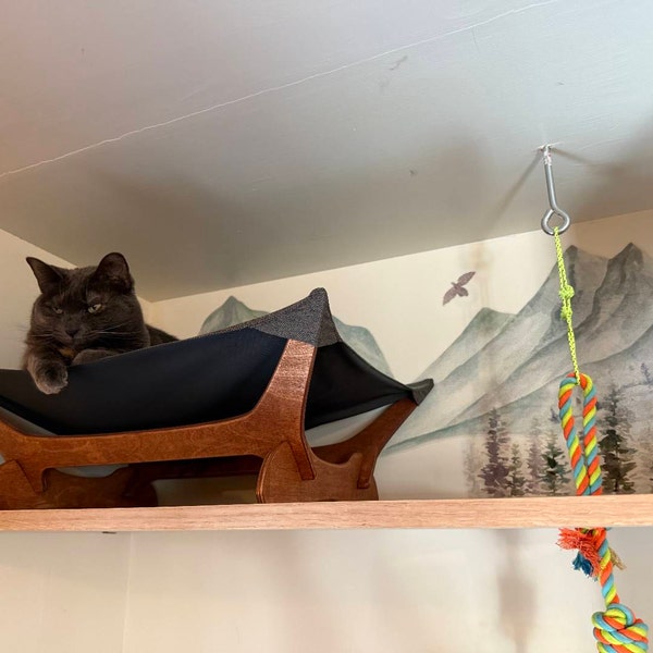 Cat Hammock, Cat Bed, Cat Hammock Stand, Cat Hammock Bed, Cat Couch ...