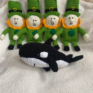 PATTERN: Oreo the Orca Pattern Amigurumi Orca Pattern Crochet Killer ...