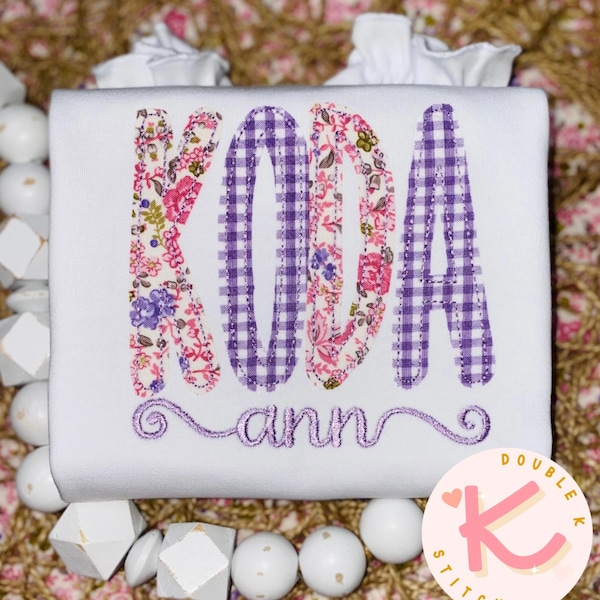 Audrey Font With Tails Swash Embroidery Machine Designs 654 Fonts 6 ...