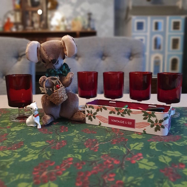 1930s Mint Green Cruet Set With Floral Detail Czech Made - Etsy