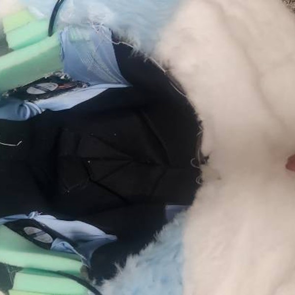 Fursuit Head Lining Pattern Tutorial Balaclava Digital Download PDF ...