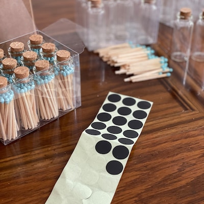 BULK Precut Match Strike Paper 500/pack, Supply for Candles, Survival ...