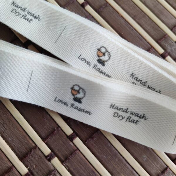 20x70mm,cotton Twill Webbing,flat or Folded Labels,tags for Knitted ...